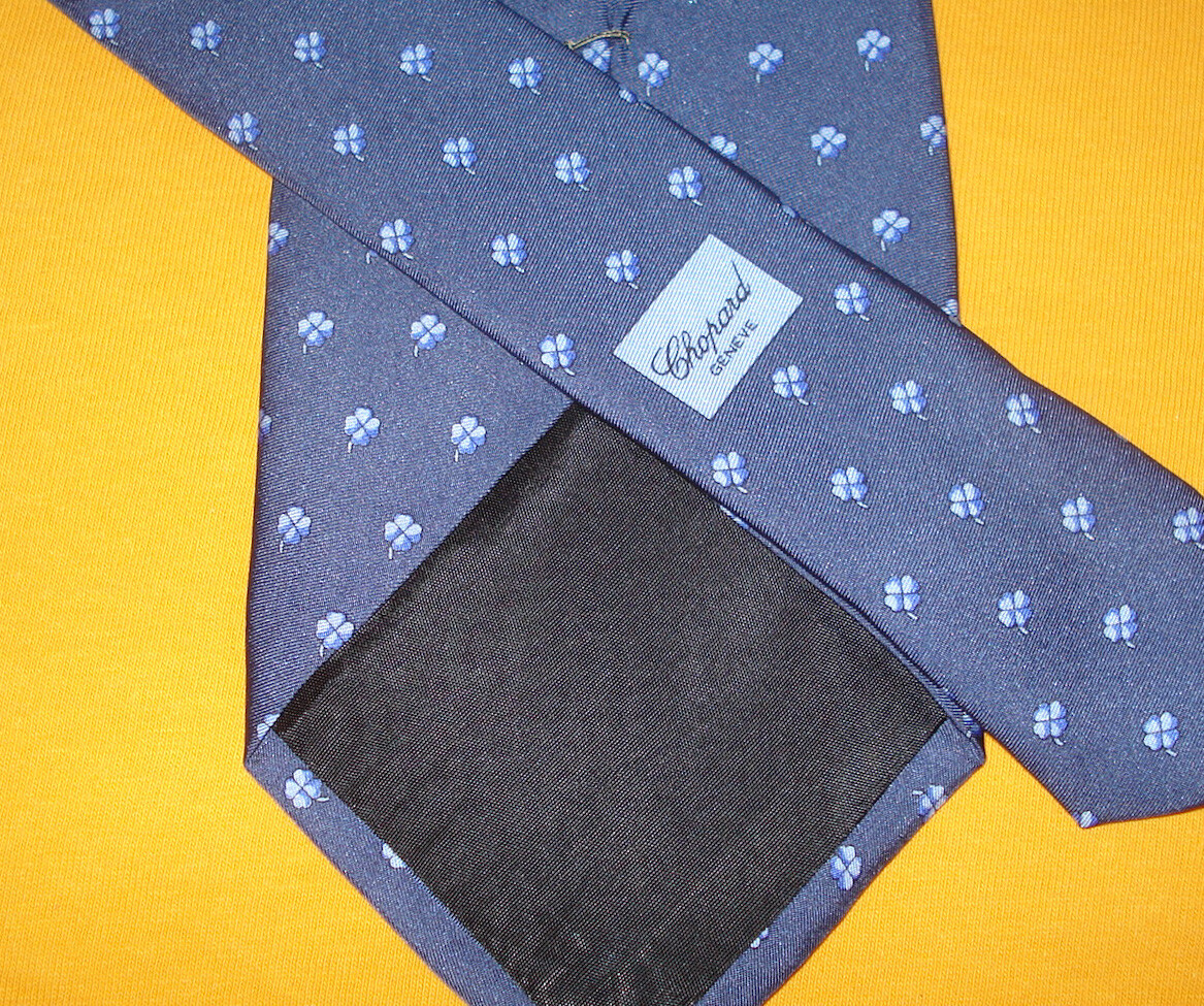 CHOPARD GENEVE BLUE/LIGHT BLUE FLORAL TIE - TIES - NE… - Gem