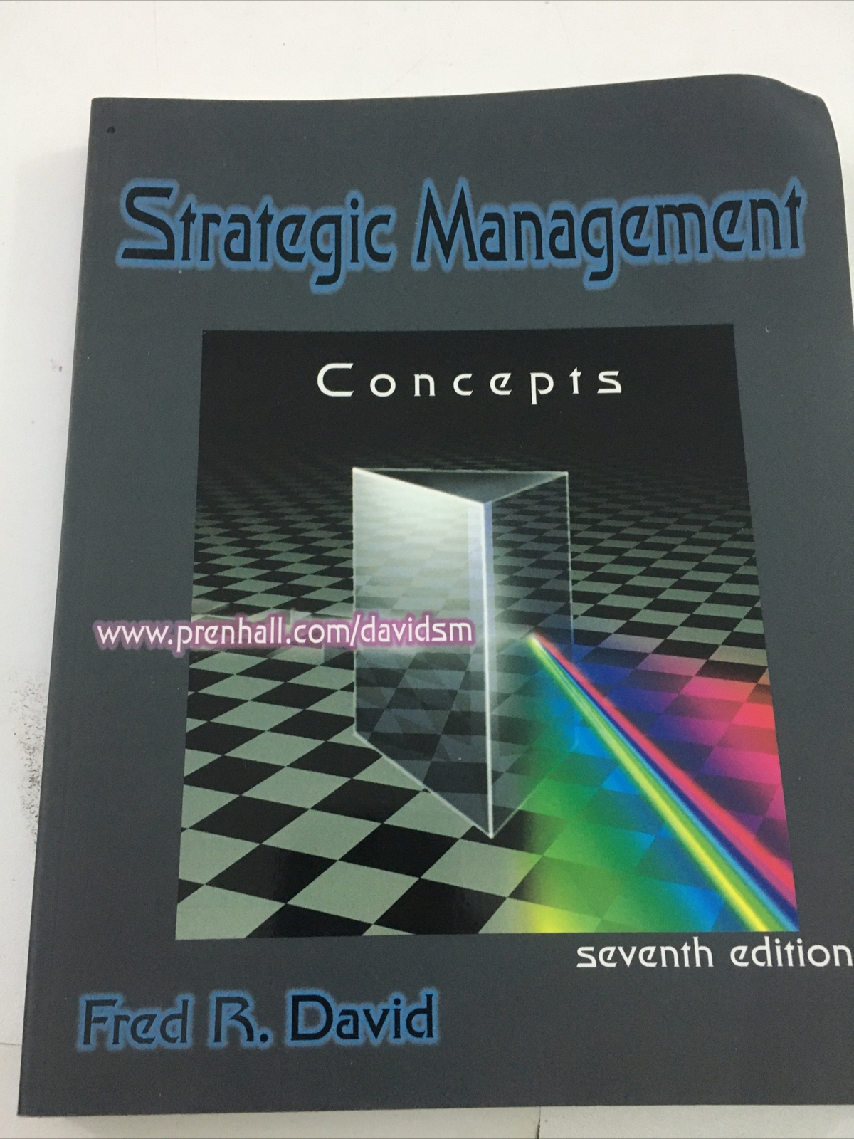 Concept's Strategic Management - Fred R. David (1998, Paperback ...