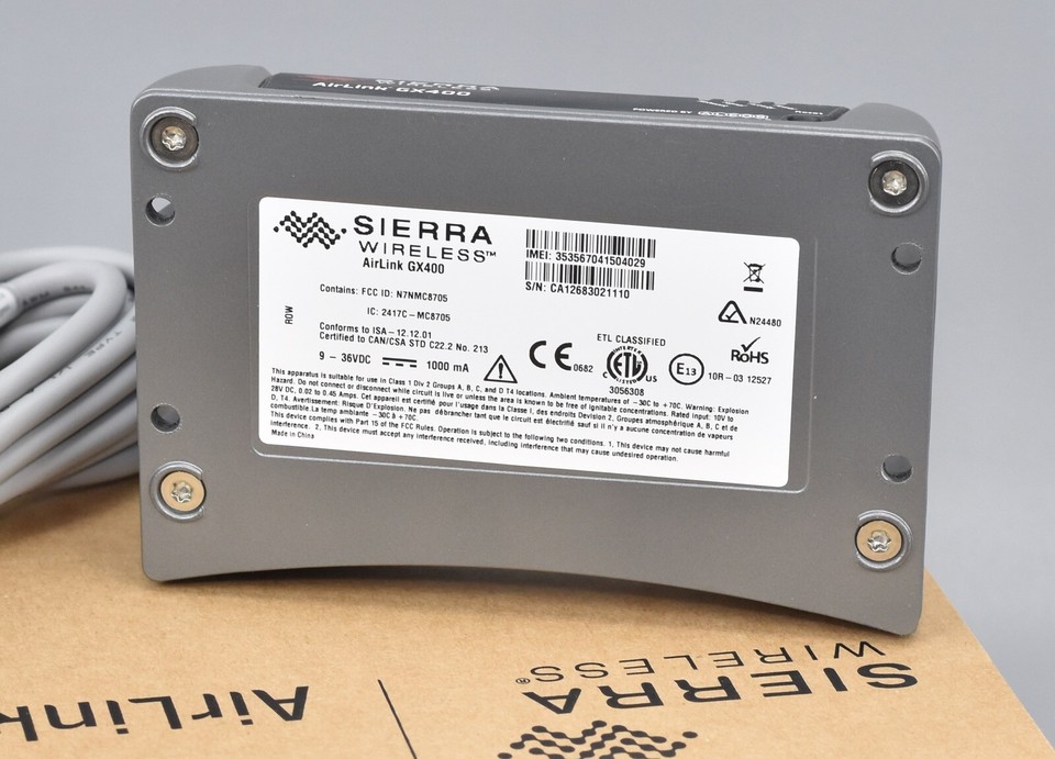 Sierra Wireless AirLink GX400 Cell Modem I9 | eBay
