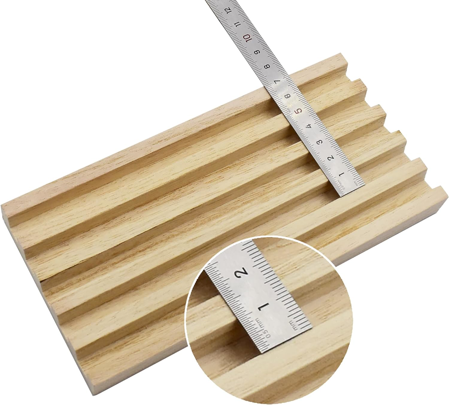 Yuanhe Wooden Domino Racks/Trays Set of 8, Domino Tiles Holders for ...