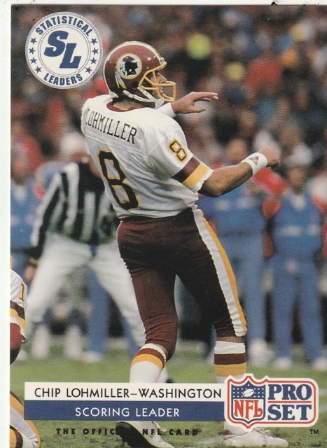 1992 Pro Set - Statistical Leaders #12 Chip Lohmiller for sale online ...
