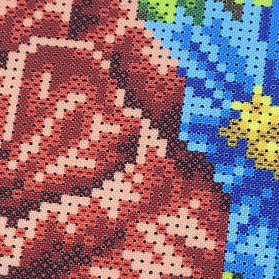 Bead Embroidery Kit DIY Craft Kit Stamped Bead Needlepoint Flowers ...