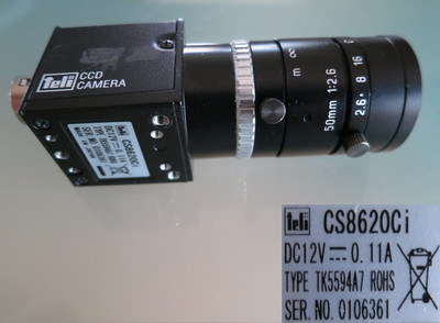 TELI CCD Camera CS8620Ci TYPE: TK5594A7 4-4 #1327 | eBay.de