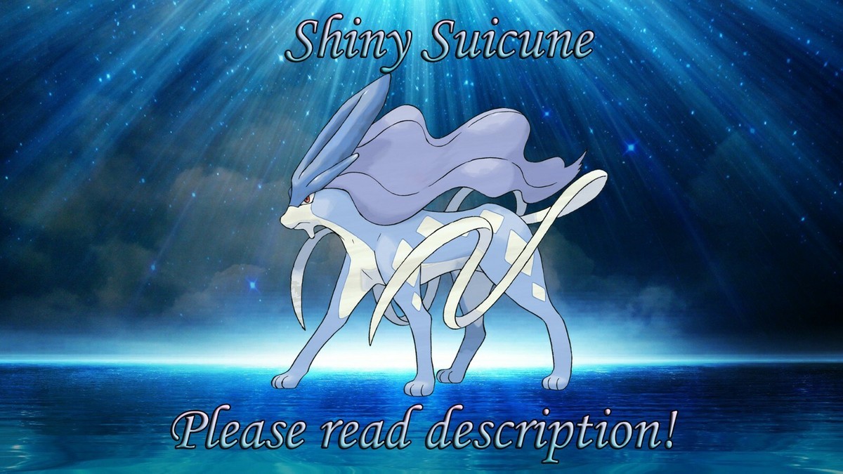 Shiny Suicune Pokemon X