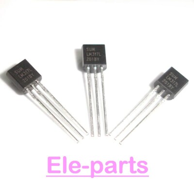 10 PCS LM317L TO-92 LM317 3-Terminal 100-mA 0.1A Adjustable Positive ...