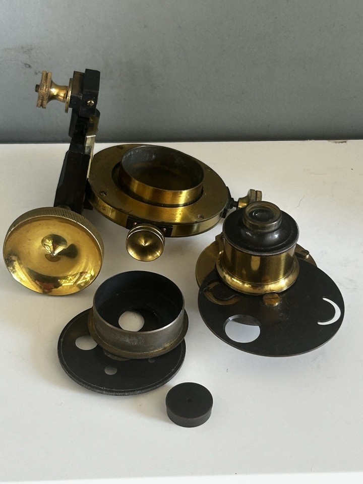Antique Microscope Substage Achromatic Condenser. 22mm Standard Fitment ...