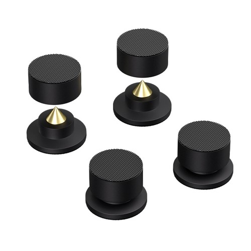 4PC HiFi Audio Speaker Subwoofer Amp Turntable Isolation Feet Spikes ...