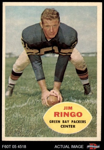 1960 Topps #57 Jim Ringo Packers HOF Syracuse 7 - NM | eBay