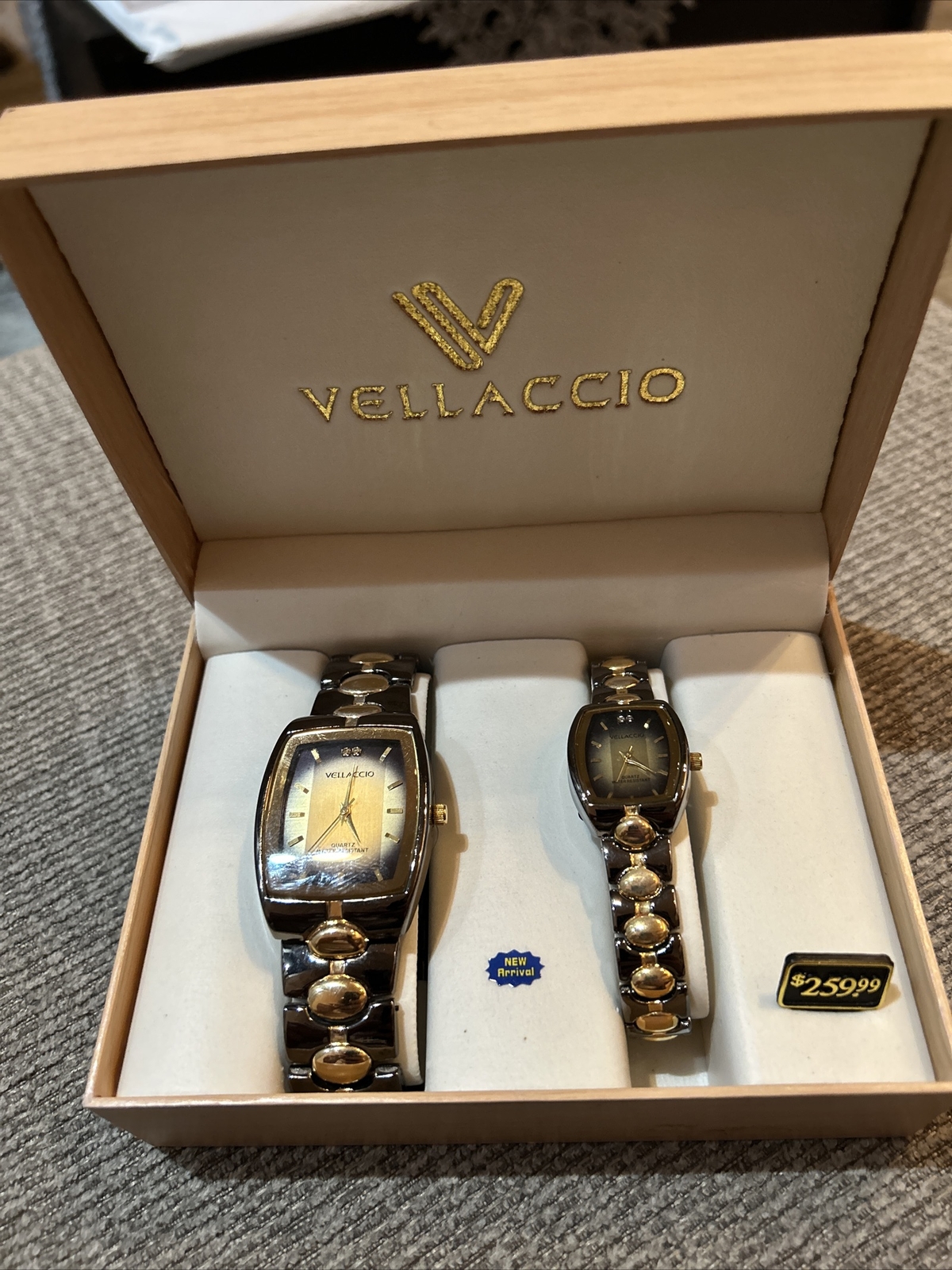 Vellaccio Grande His & Her Set Watches. NEW. Needs New Batteries | eBay