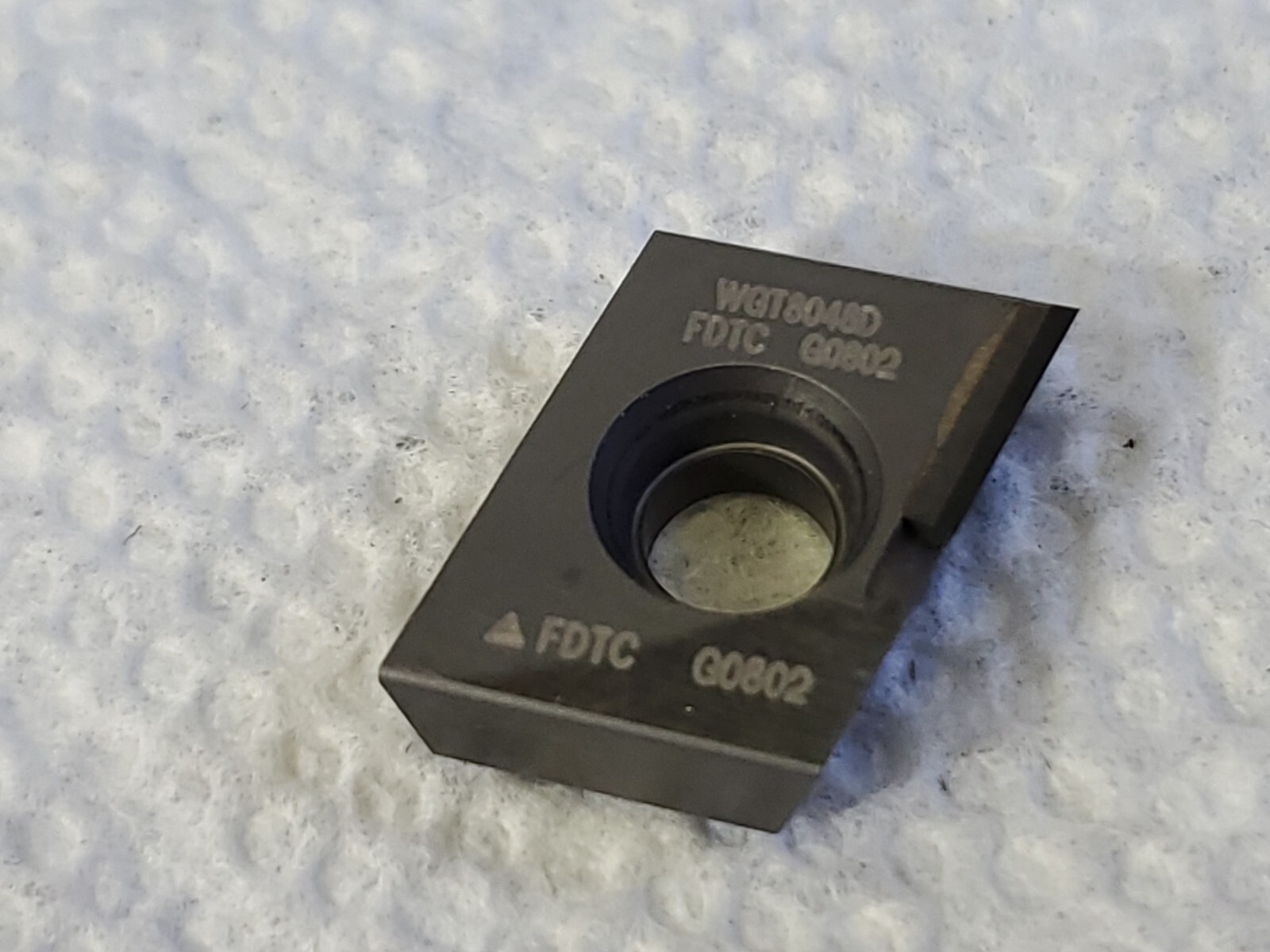 lot of 6 Futuretech Diamond Tool Co. Insert MT85737 WTG8048D FDTC G0802 ...