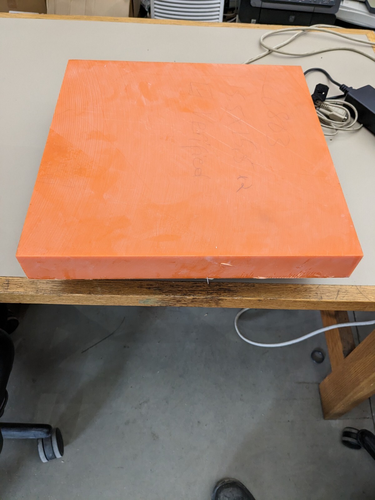 Renshape Style Prototyping Board Epoxy Tool Raku WB1258 15.5"x15.5"x2 ...