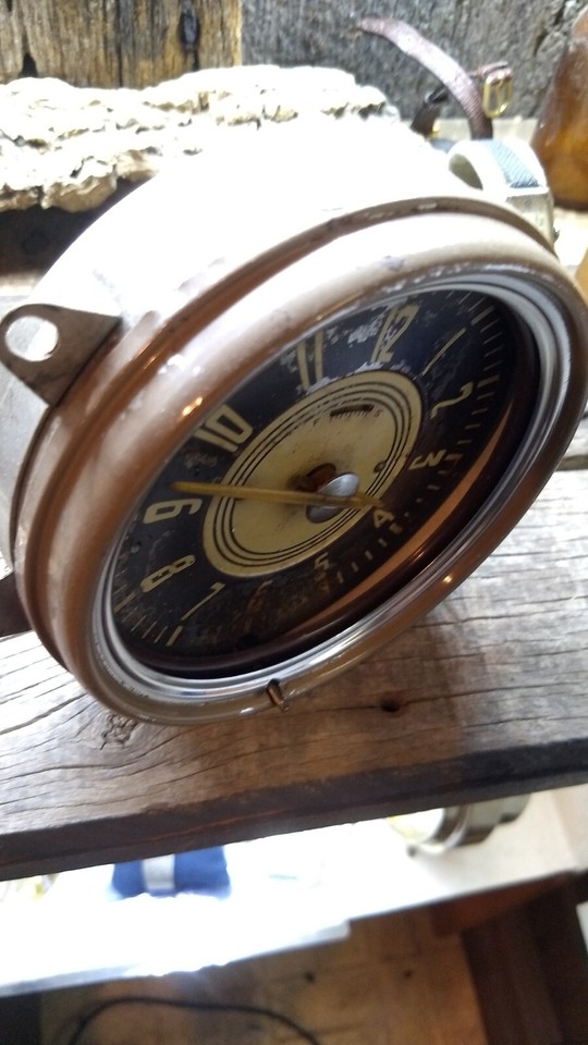 Vintage Original 1942-46?CHEVROLET Dash CLOCK truck. Working. | eBay