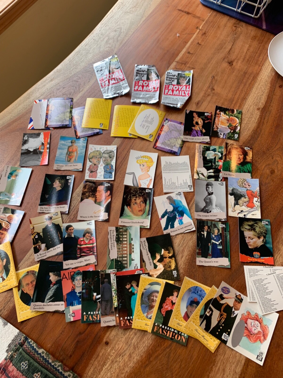 1993 Press Pass The Royal Family Trading Cards (48) Princess Diana ...