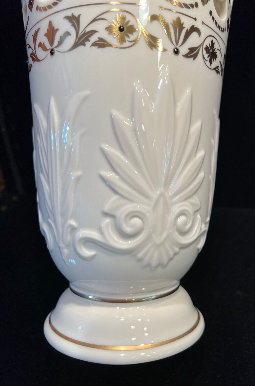 Lenox Millennium Collection LARGE CENTERPIECE Vase 12"H Signed ...