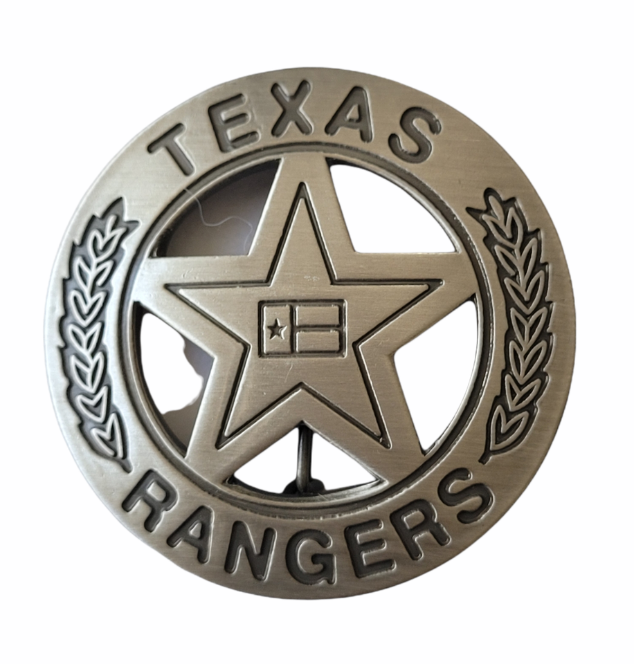 Replica Texas Rangers Badge Company B Old West Western Silver Badge | eBay