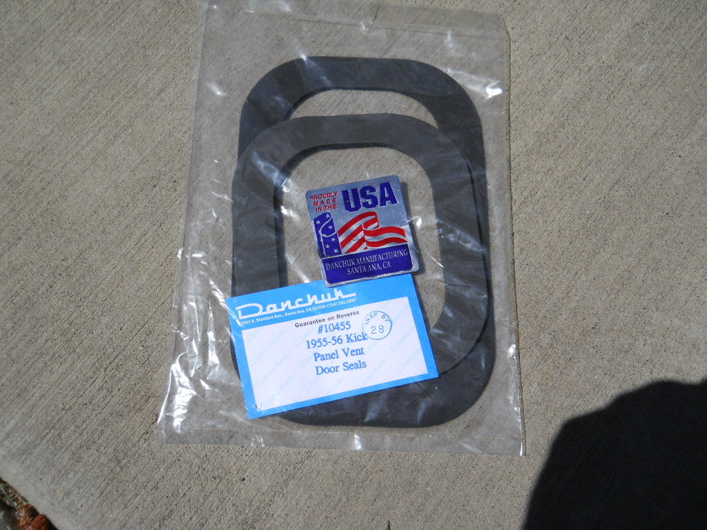 55-56 Chevy 150/210/B/A Nomad Kick Panel Vent Seals | eBay