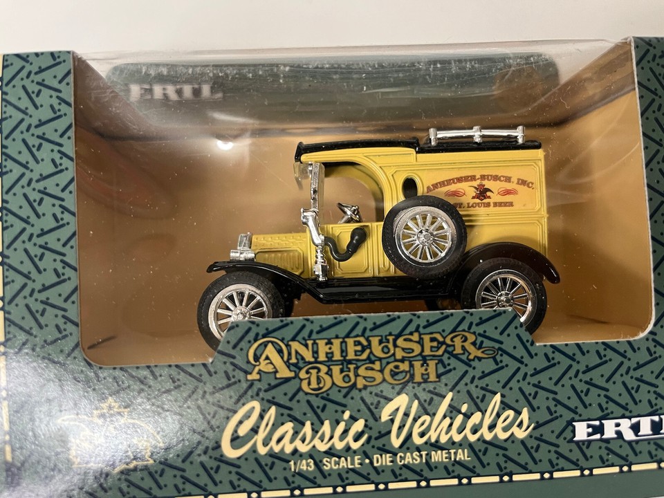 Anheuser Busch Classic Vehicles Gift Set Of 4 Die Cast pop | eBay