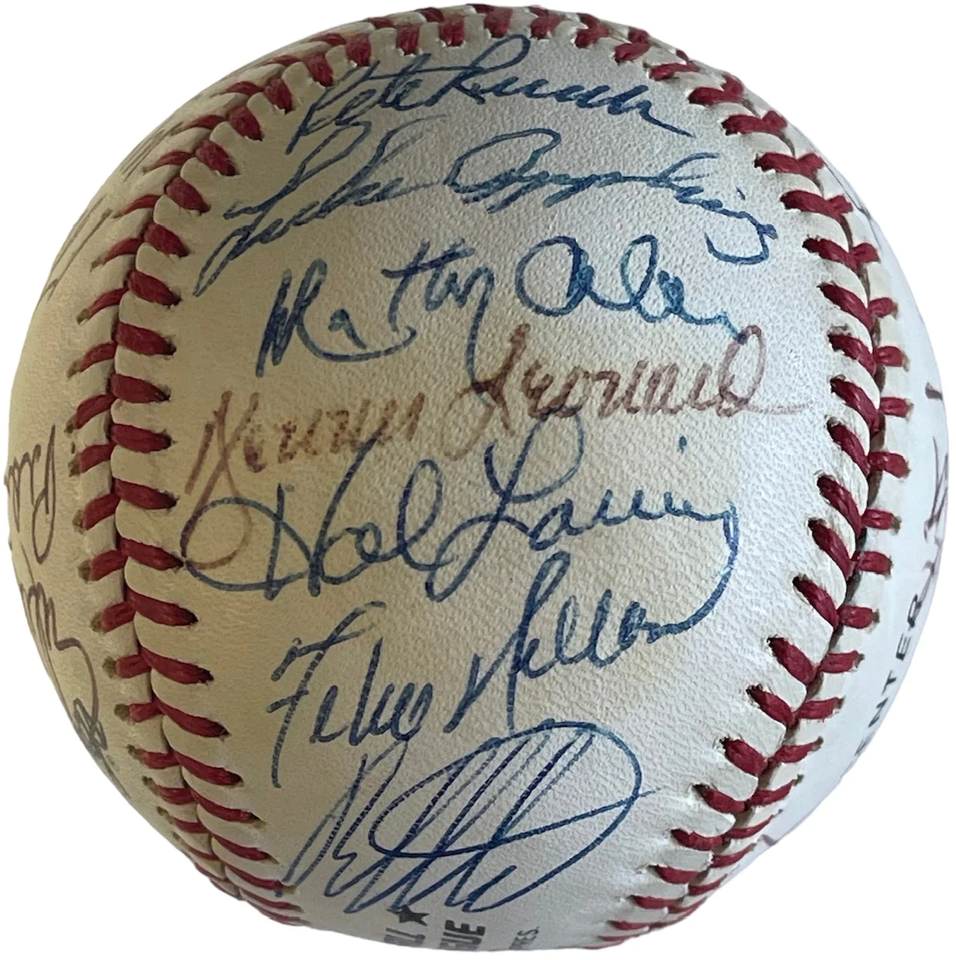Old Timers Autographed Official National League Baseball | eBay