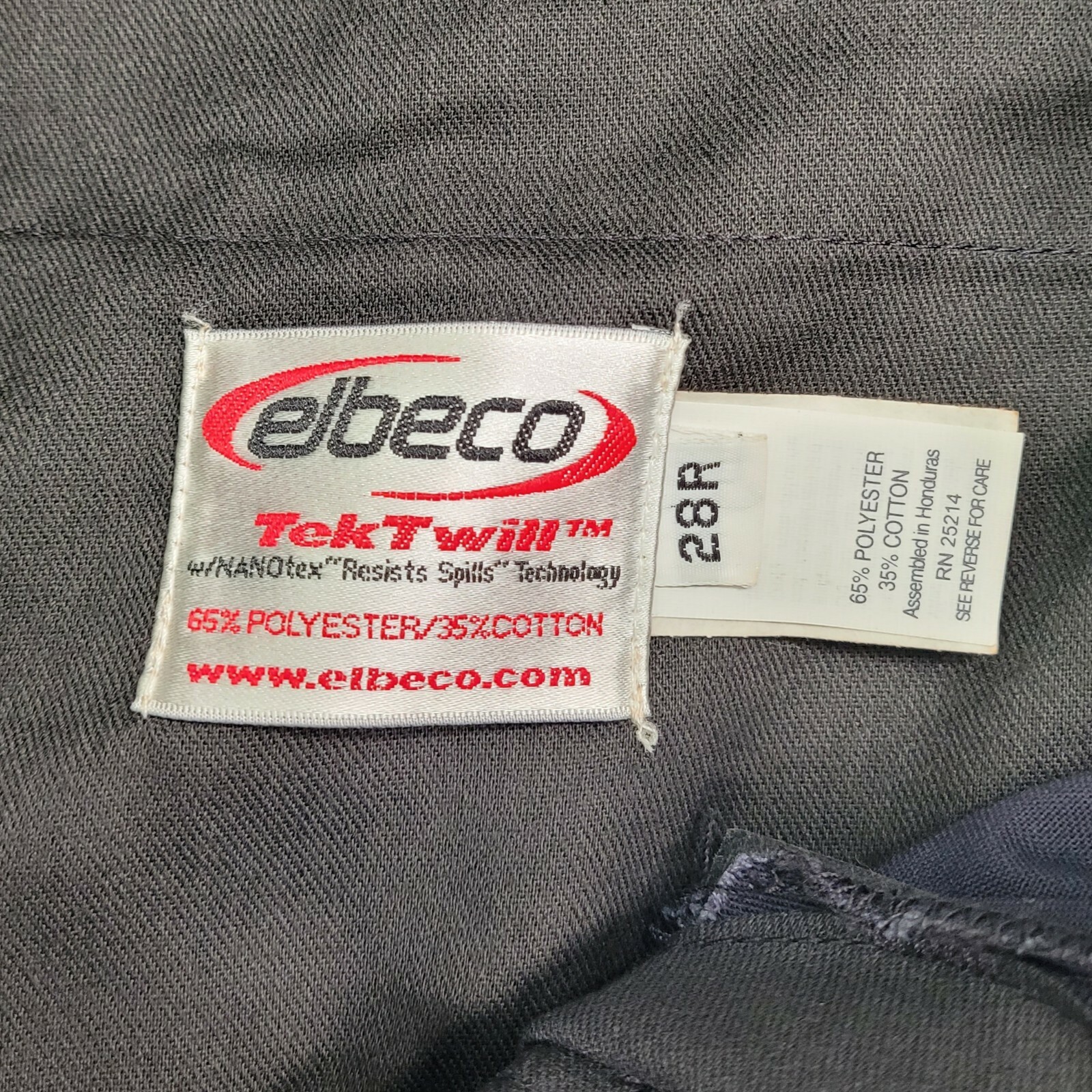 Elbeco E614R TekTwill Uniform Cargo Pant Dark Navy SIZE 28 Unhemmed NWT ...