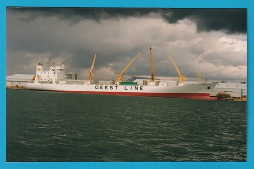 Original PC Size RP Geest Line Fyffes Banana Reefer Ship ELKA | eBay UK
