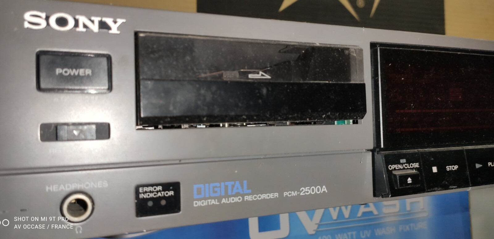 SONY PCM2500 A DAT PRO STUDIO POUR PIECES -rare- | eBay