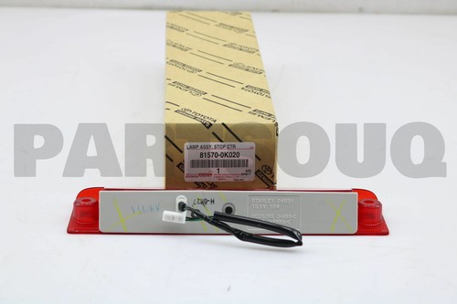 815700K020 Genuine Toyota LAMP ASSY, CENTER STOP 81570-0K020 | eBay