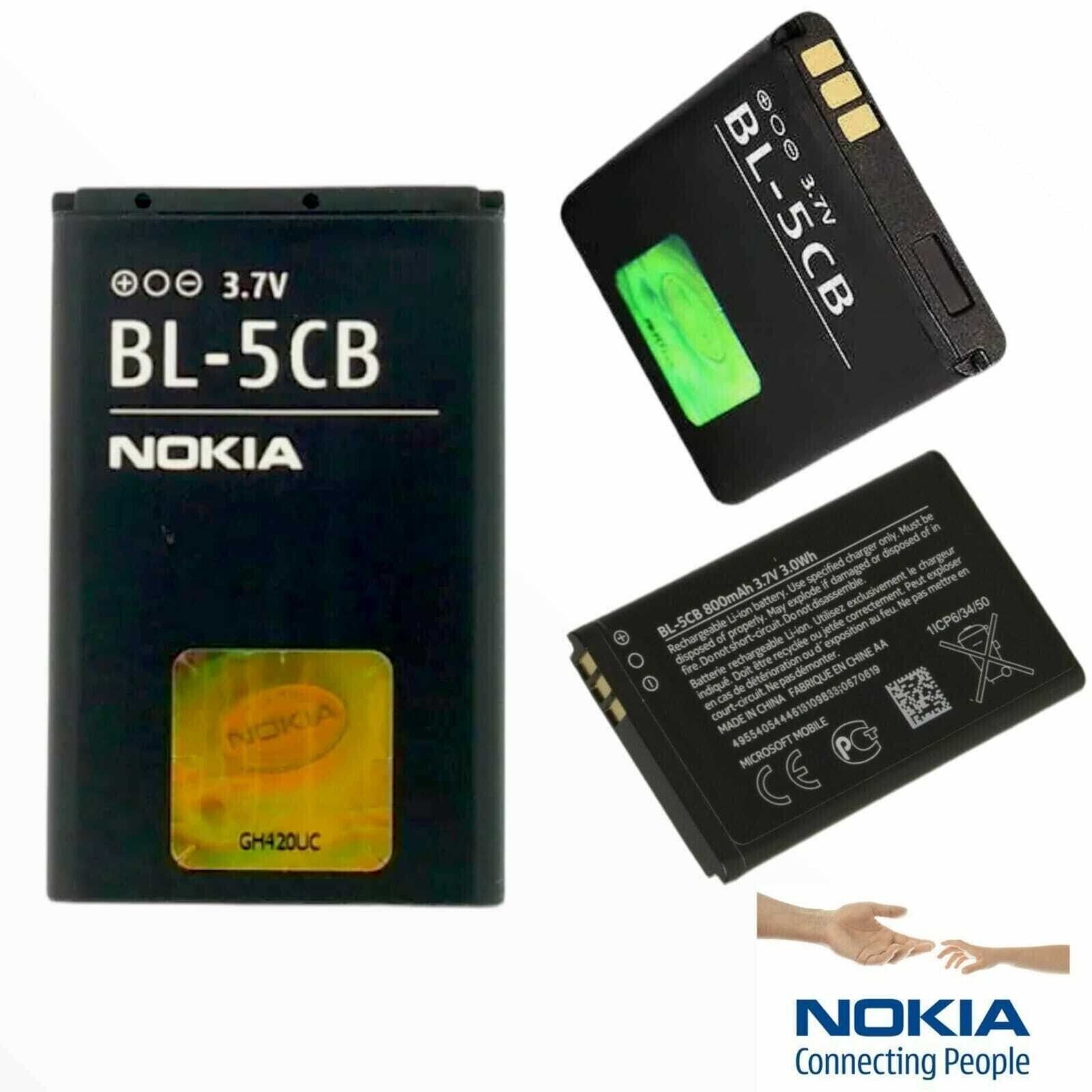 New BL-5CB Battery For Nokia 100 103 106 105 113 103 1616 X2-05 C1-01UK ...