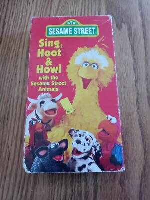 Sesame Street - Sing, Hoot & Howl (VHS, 1991) 74645131238| eBay