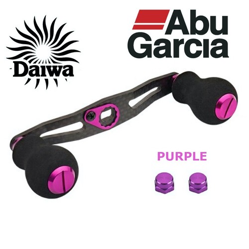 Daiwa Abu Garcia Lew's Okuma reel carbon fiber handle EVA knob 106mm ...