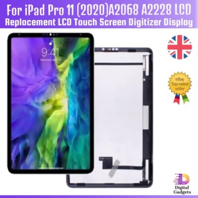 For iPad Pro 11 (2020) A2068 A2230 A2228 LCD Display Touch Screen ...