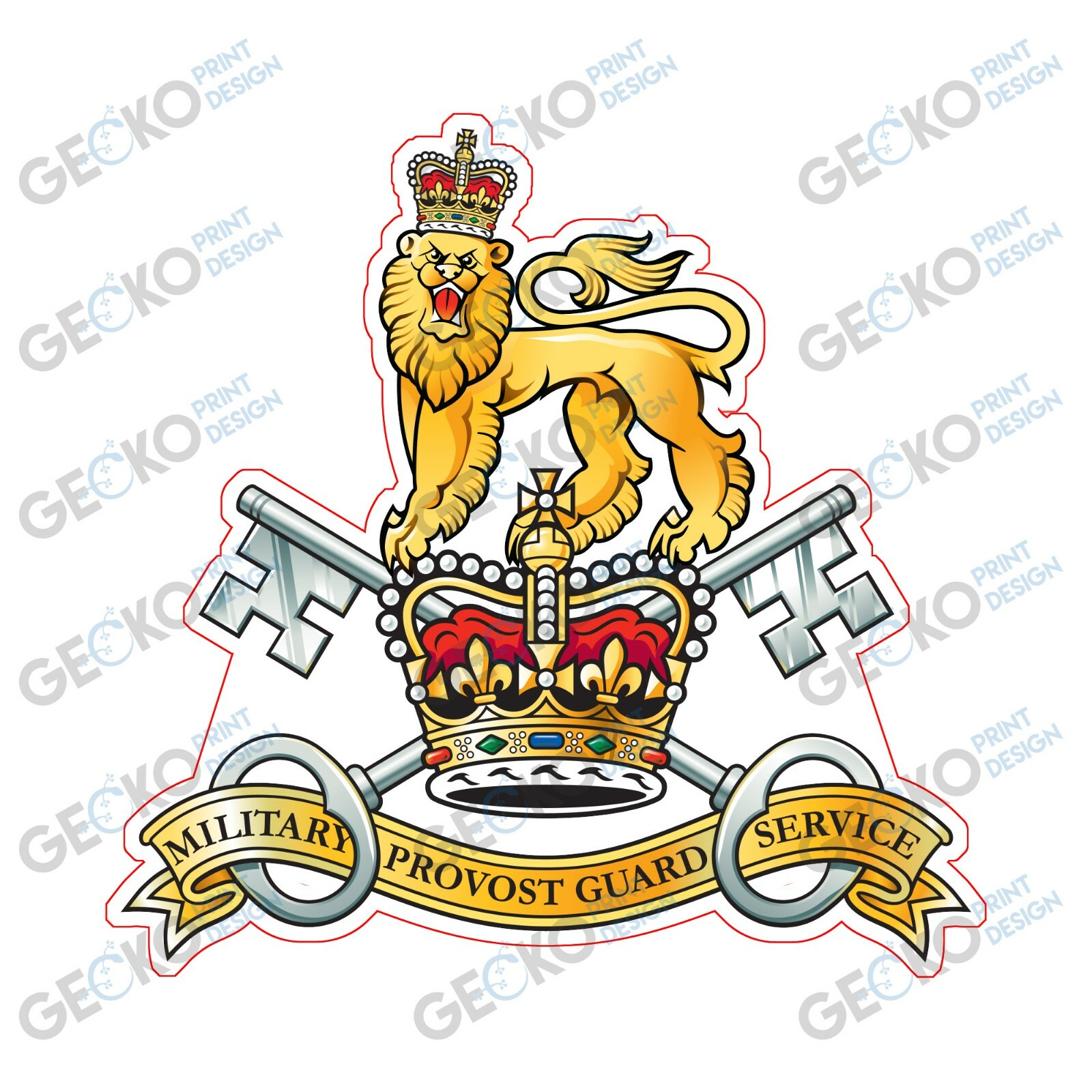 MPGS STICKER - BRITISH ARMY - MILITARY PROVOST GUARD SERVICE | eBay UK