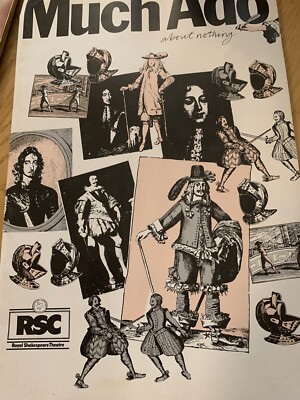 RSC Barbican programme - Much Ado About Nothing | eBay
