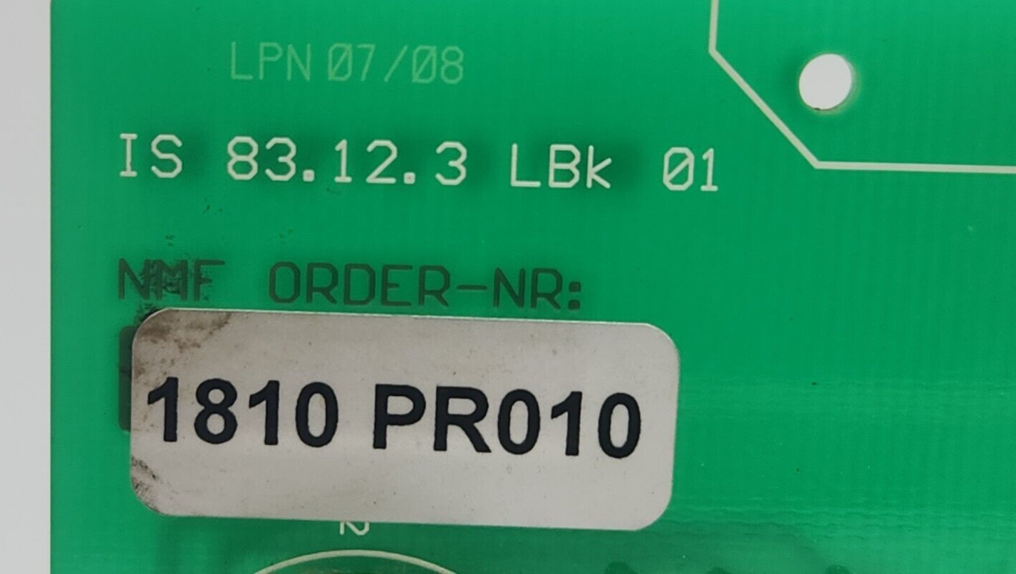 NMF IS 83.12.3 LBK 01 PCB CARD 1810 PR010 | eBay