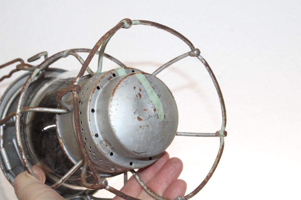 1925 Seaboard Air Line SAL Armspear Railroad Lantern Etched Globe | eBay