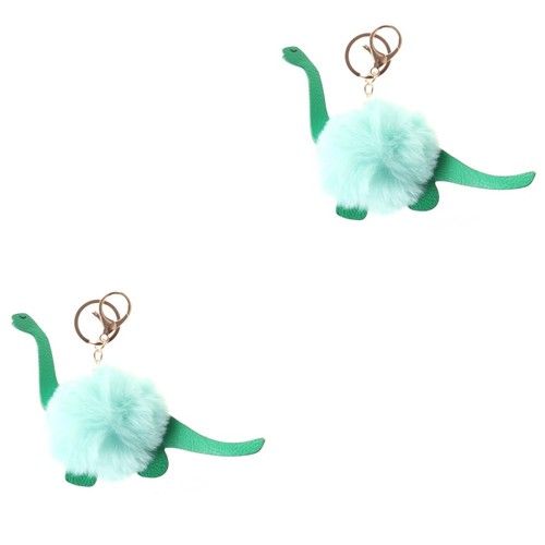 Set of 2 Car Hanging Pendant Cute Keyring Cartoon Chain Cell Phone ...