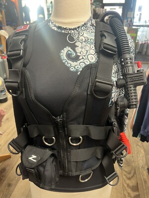 Zeagle Zena BCD with Inflator, Hose, and RE Valve - Back Inflate(7401RK ...