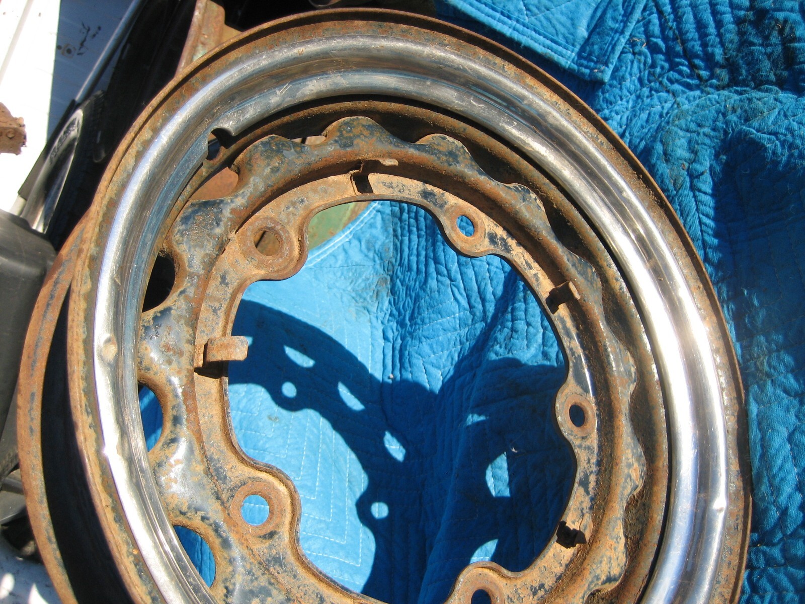 1936 37 38 39 FORD RIM WHEEL WIDE 5 FIVE 16" x 4" W/TRIM RING. | eBay