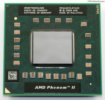 CPU AMD Phenom II Quad-Core Mobile N970 - HMN970DCR42GM Processeur | eBay