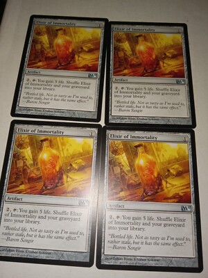 4x Elixir of Immortality M11 NM/EX MTG CARD | eBay