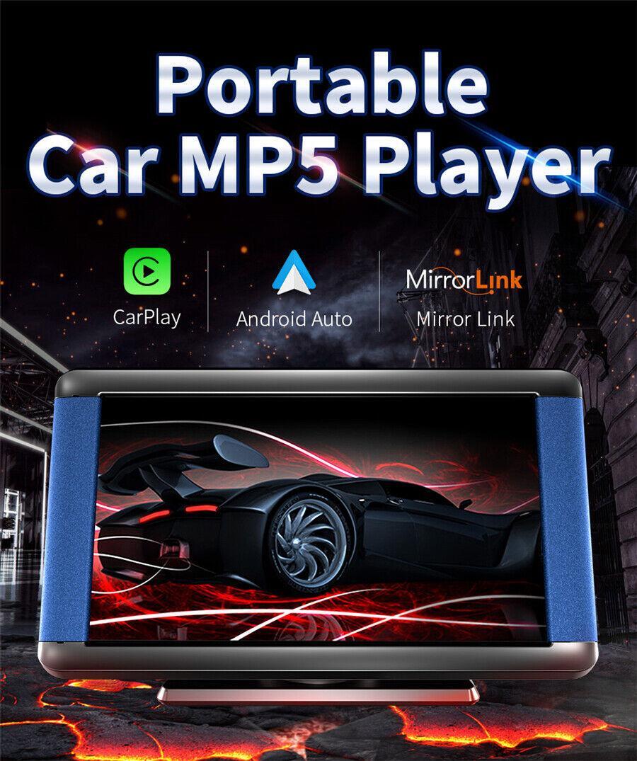 Android Bluetooth Car Backup Camera 7in Monitor Wireless Carplay Touch ...