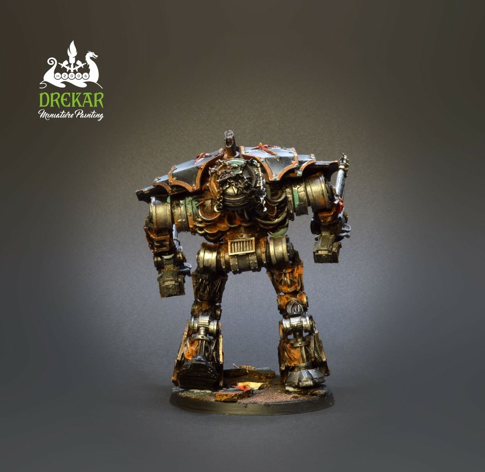 Chaos Decimator Daemon Engine ** COMMISSION ** painting WARHAMMER 40k ...
