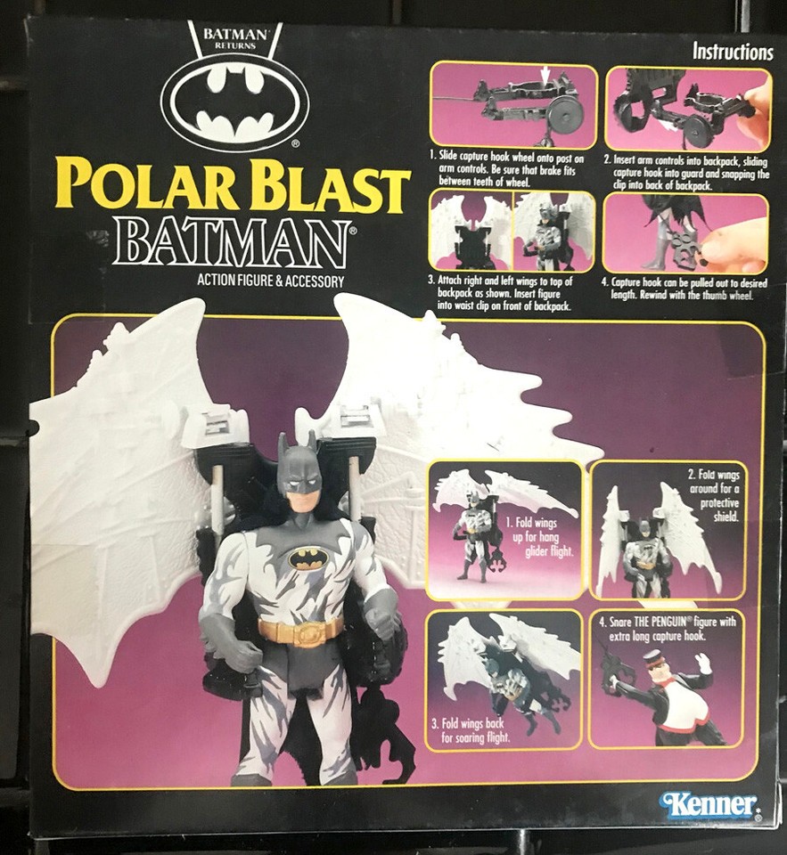 Kenner Batman Returns Polar Blast Batman Toys R Us Vintage Kenner 1991 ...