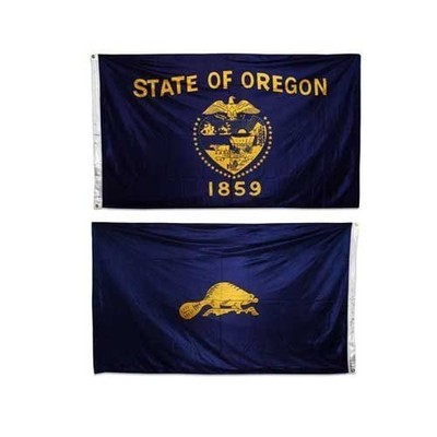 2x3 Oregon Double Sided State Nylon Flag 2'x3' Banner Grommets | eBay