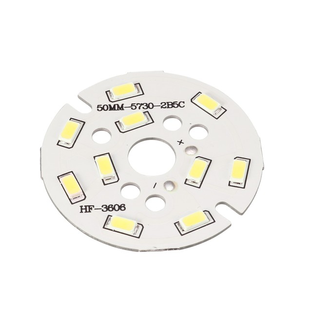 300mA 5W 10 LEDs 5730 SMD LED Chip Module Aluminum Board Pure White ...