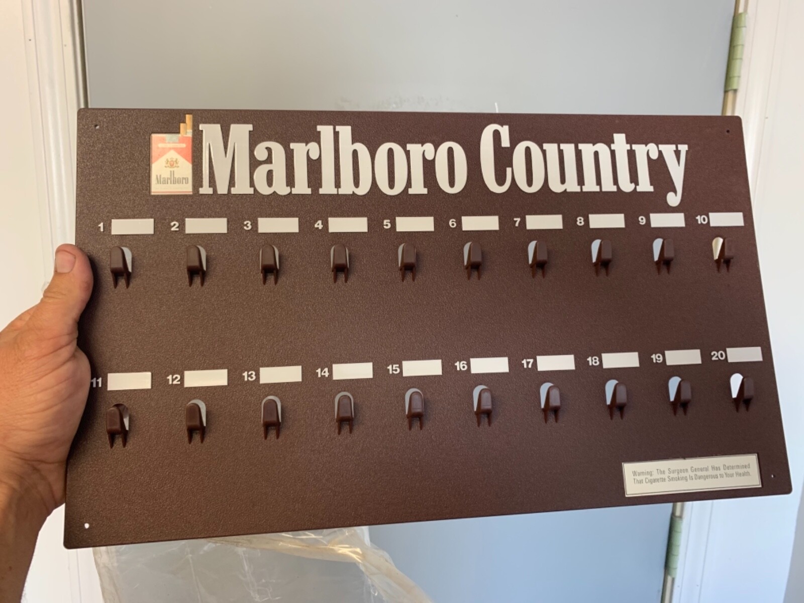 Nos vintage Marlboro Key Chain Board key holder | eBay