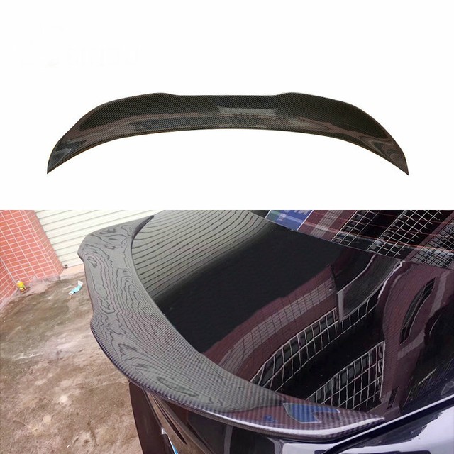 PSM STYLE CARBON FIBER REAR TRUNK SPOILER For BMW 5 Series F10 F18 M5 ...