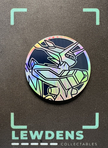 Dialga - Black/Silver Holo - JUMBO - Rare - Pokemon Coin | eBay Australia