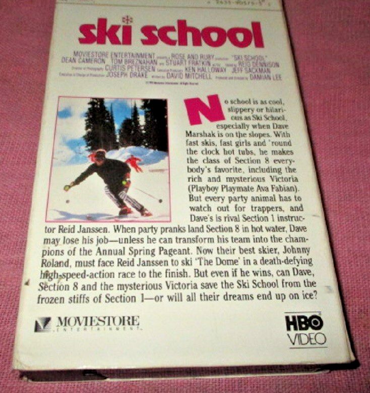 HTF VHS VIDEO SKI SCHOOL / R / COMEDY / GREAT FUN | eBay