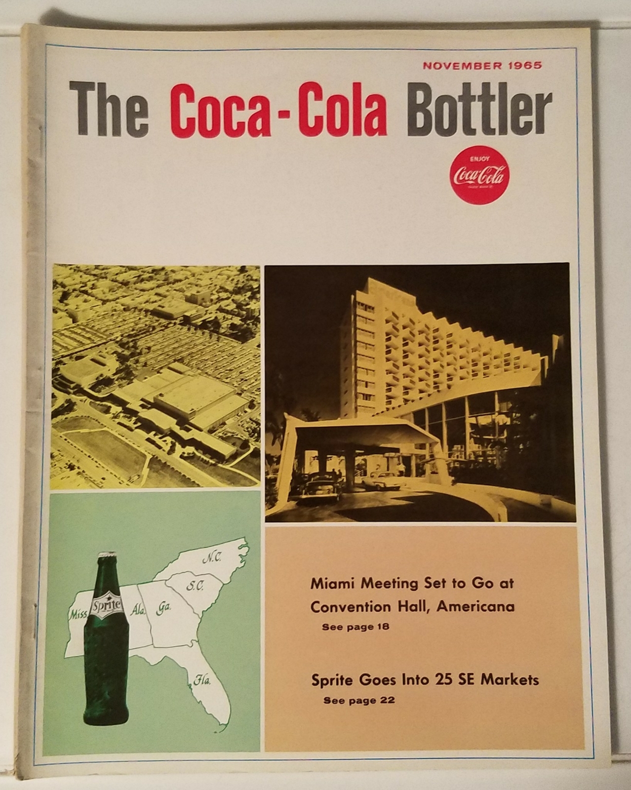 THE COCA-COLA BOTTLER - VINTAGE MAGAZINE - NOV. 1965 | eBay