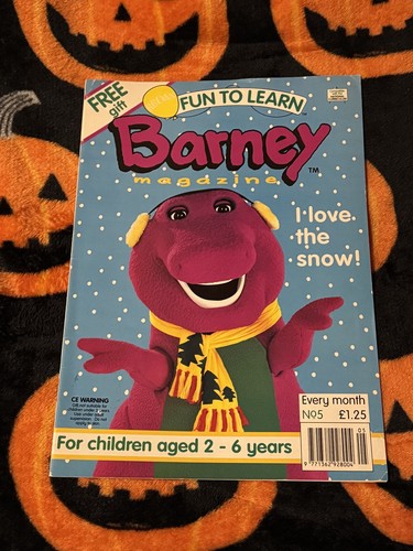 Barney Magazine #5 UK Edition Brand New Ultra Rare | eBay